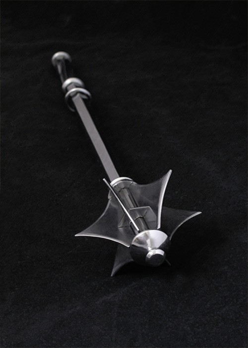 flanged battle mace – mace – mallet – strijdknots met 6 scherpe flensen ...