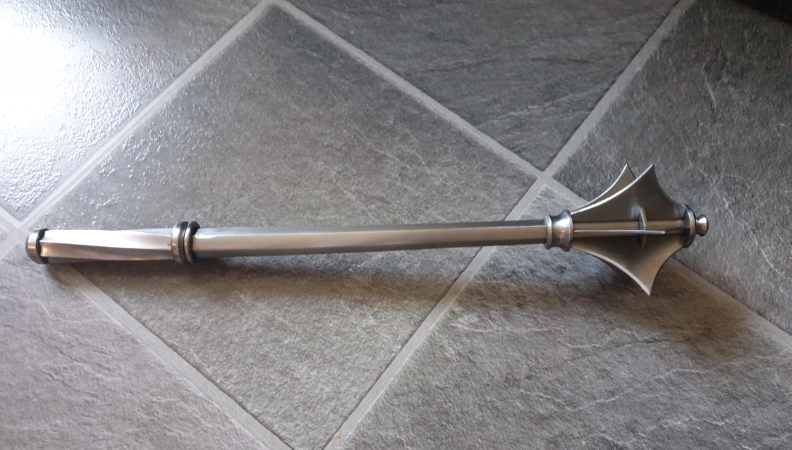 flanged battle mace – mace – mallet – strijdknots met 6 scherpe flensen ...