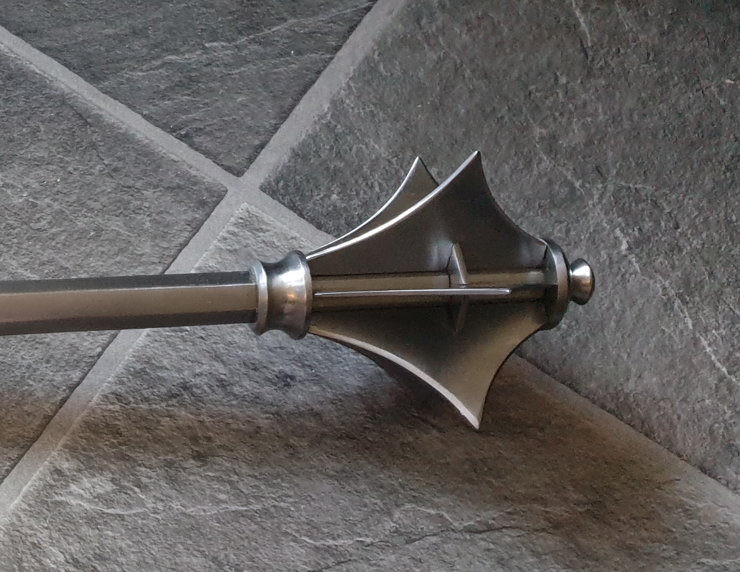 flanged battle mace – mace – mallet – strijdknots met 6 scherpe flensen ...
