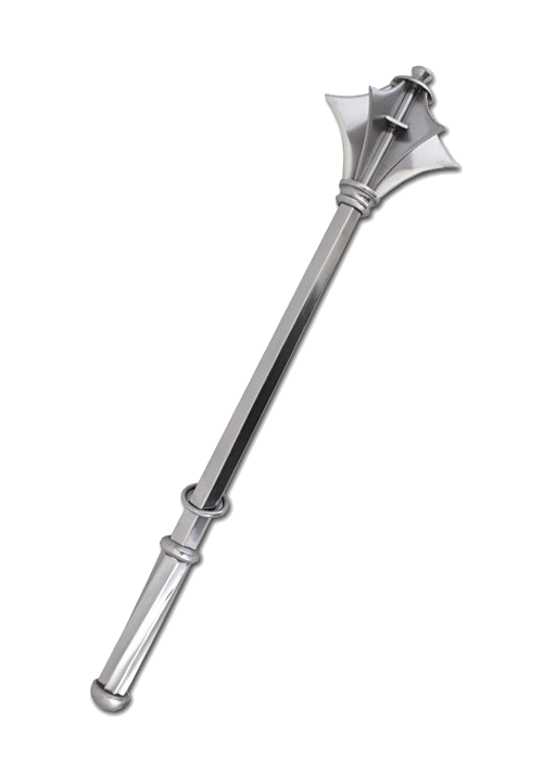 flanged battle mace – mace – mallet – strijdknots met 6 scherpe flensen ...